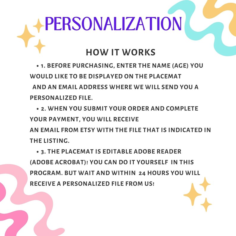 Under Sea Birthday Placemat, Ocean Birthday Party, Sea Animal Activity ...