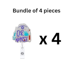 Med Surg Nurse Badge Reel Operating Room Nurse Badge Gift OR Nurse ...