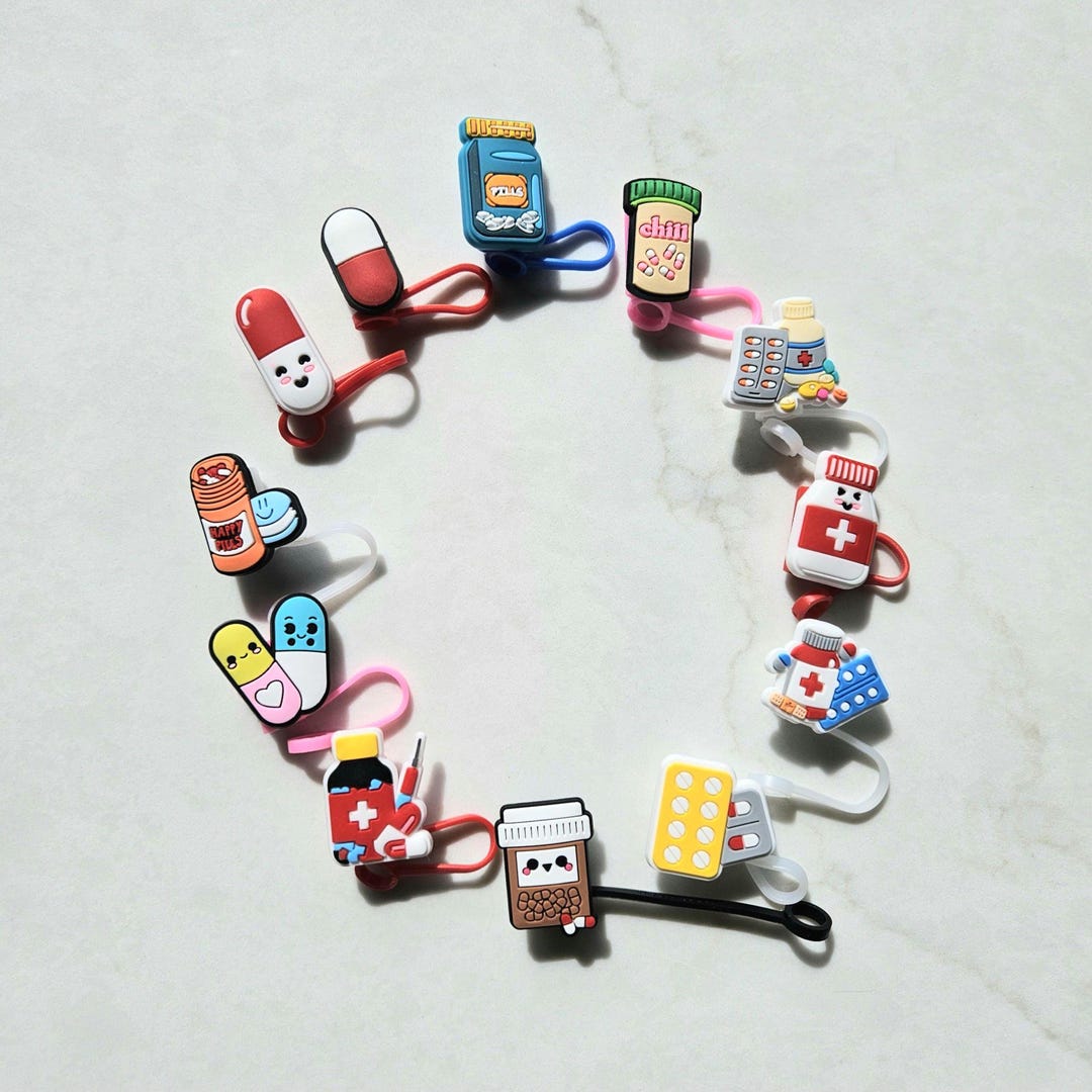 Pharmacy Tech Gift Straw Topper Pharmacy Technician Gift Pharmacy Week ...