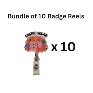 GI Badge Reel Gastroenterology Badge Gift Gastro Id Holder Anatomical ...