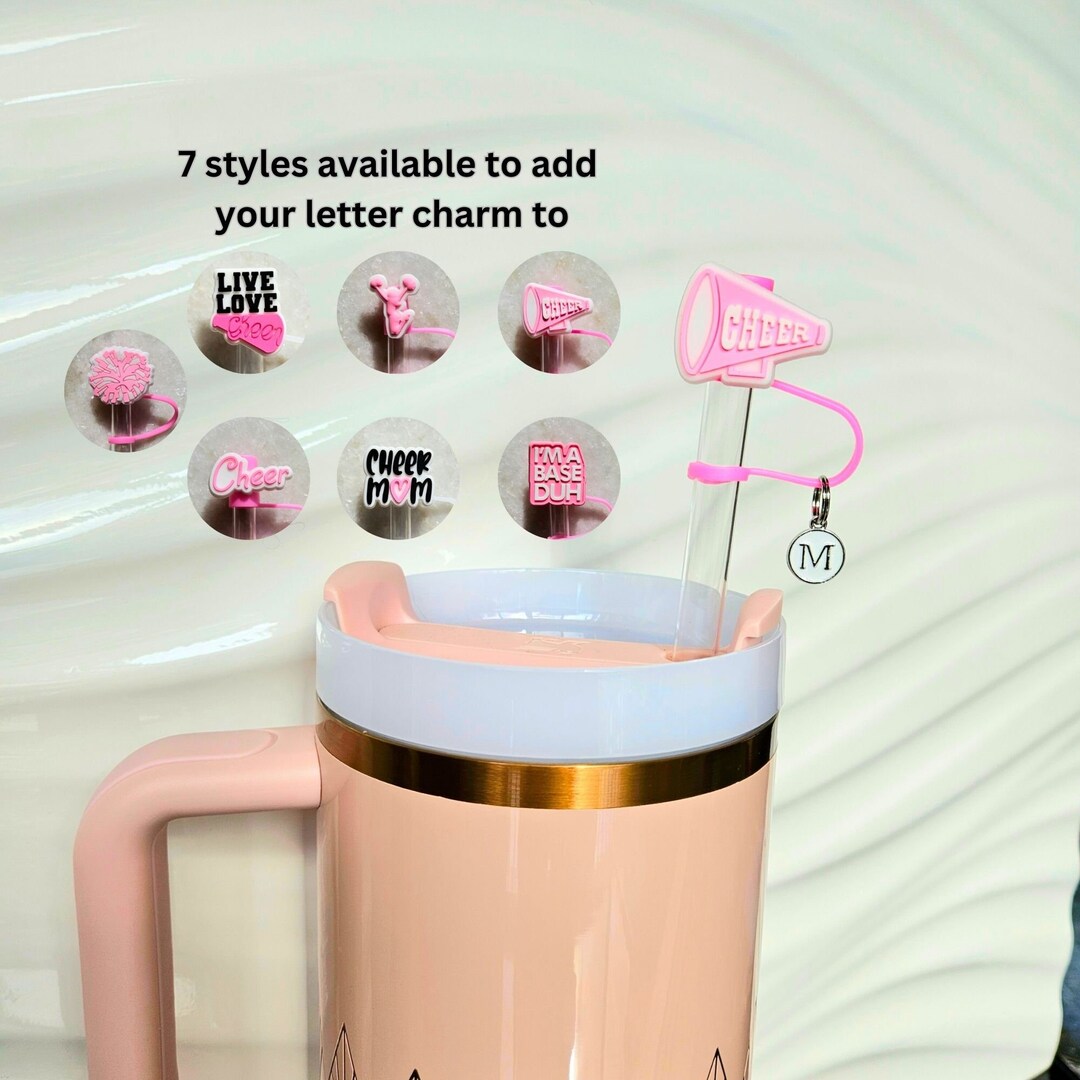 Cheer Gift Stanley Topper Cheerleader Straw Topper Cheerleading Gift ...