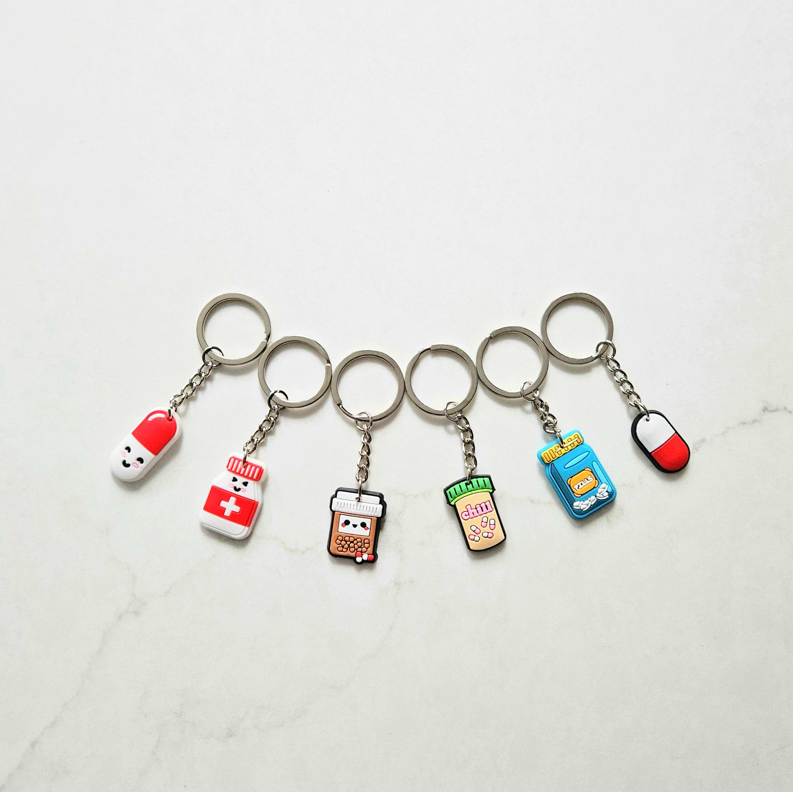 Pharmacy Keychain Pharmacy Tech Gift Pharmacist Key Chain Pharmacy ...