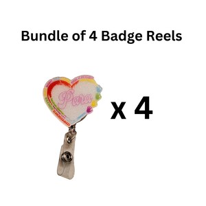 Para Professional Badge Reel Paraprofessional Gift for Para Pro Id ...