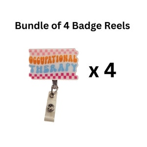 Occupational Therapy Badge Reel Special Education Teacher Lanyard OT ...