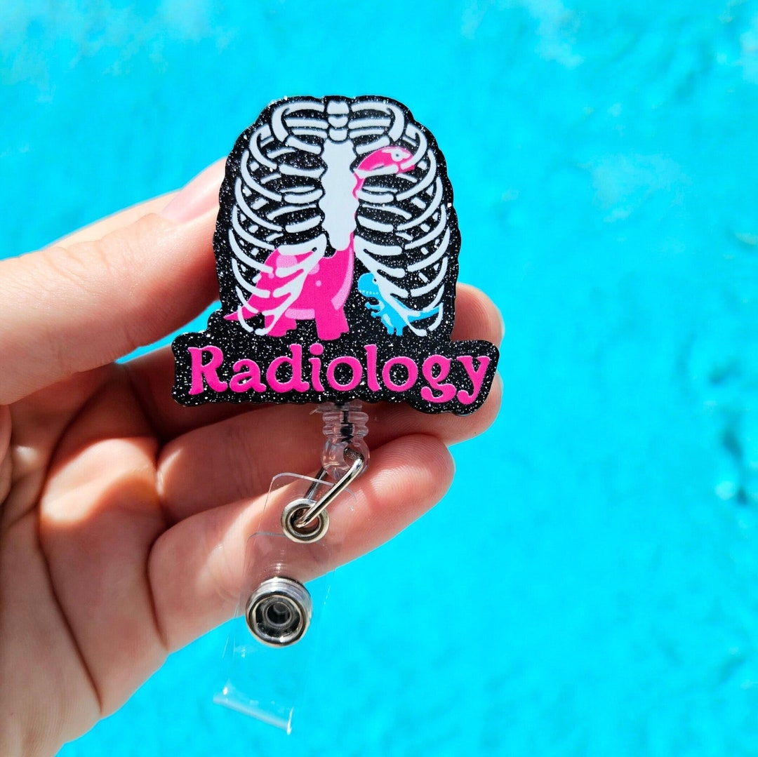 Radiology Badge Reel Xray Badge Gift Nurse Badge Gift Badge Radiologist ...