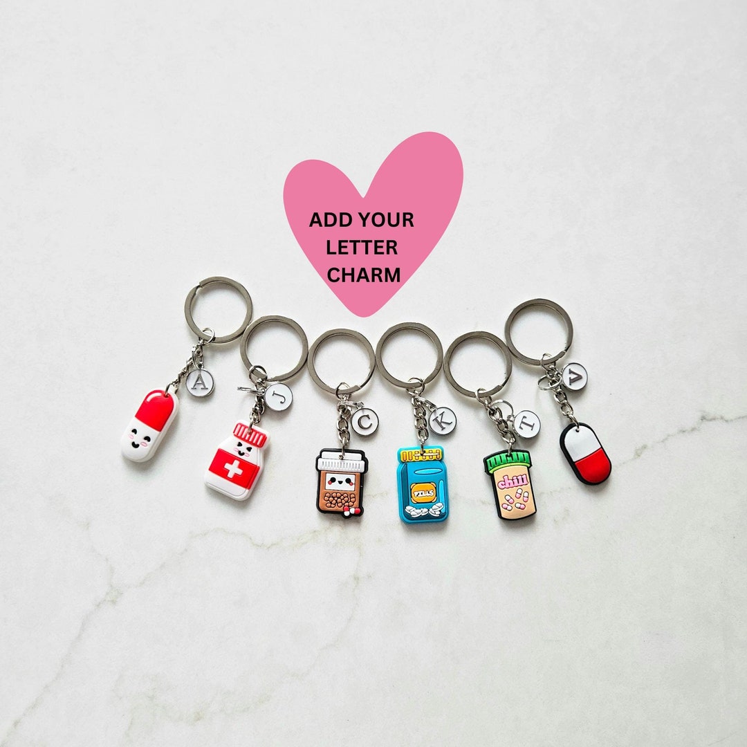 Pharmacy Keychain Pharmacist Medical School Custom Gift for Pharmacy ...