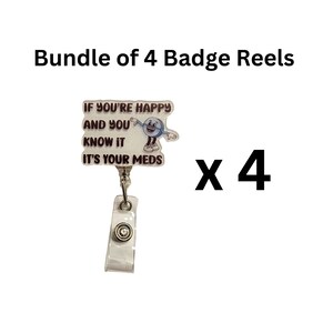 Psych Nurse Badge Reel Mental Health Tech Badge Holder Psych Tech Id ...