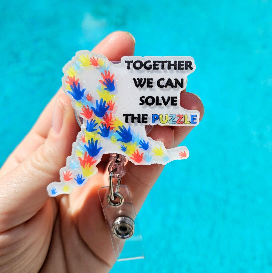 Neurodiversity Badge Reel Adhd Autism Awareness Accessory Special Needs ...