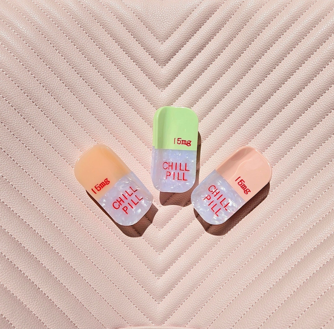 Claw Clip Pharmacy Hair Accessories Chill Pill Hair Clip Gift ...