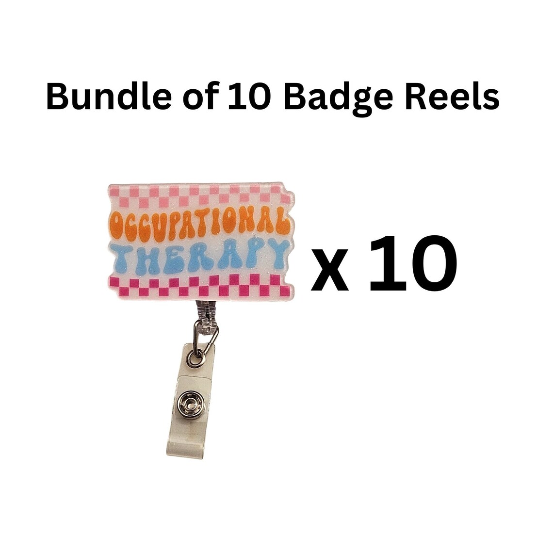 Occupational Therapy Badge Reel Special Education Teacher Lanyard OT ...