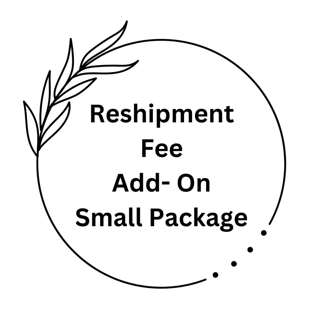 Reshipment Fee Add On - Etsy