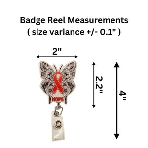 Cancer Kidney Leukemia Badge Reel Ribbon Orange Cancer Badge Holder ...