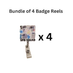 Sterile Processing Tech Badge Reel SPD Tech Week Gift Central Sterile ...