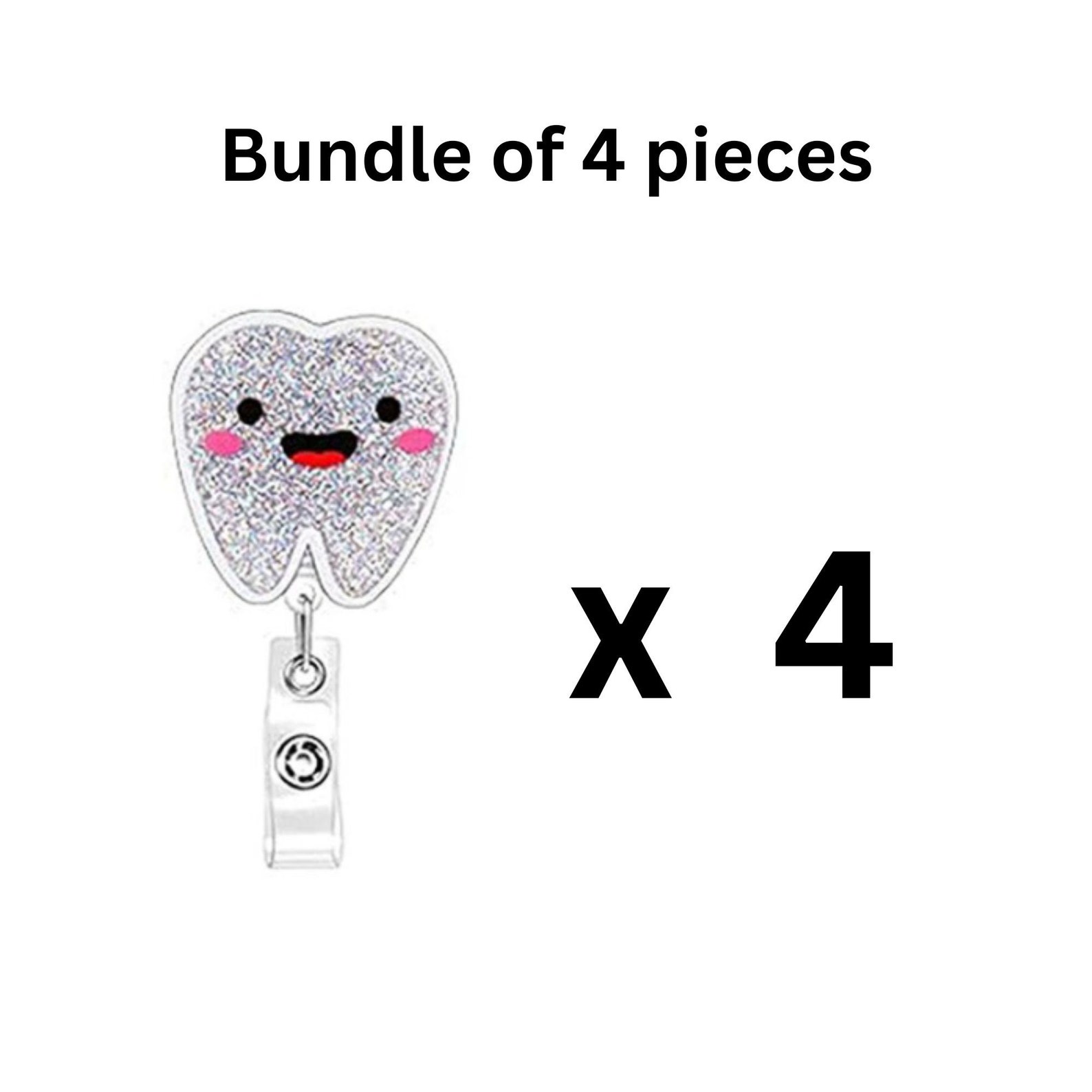 Tooth Badge Reel Dental Badge Holder Dental Assistant Badge Dental ...