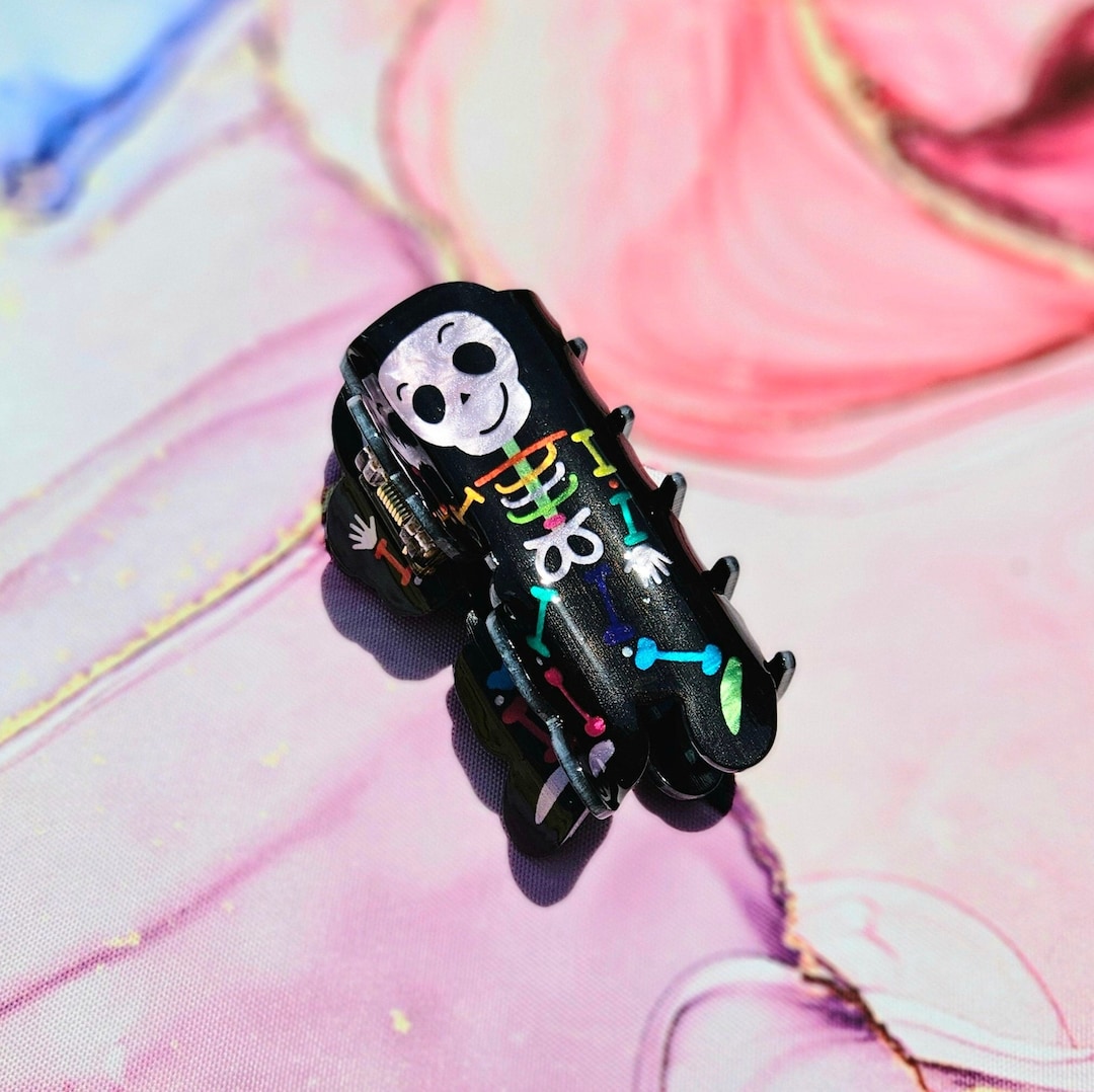 Skeleton Funny Radiology Tech Gift Claw Clip Hair Accessories ...