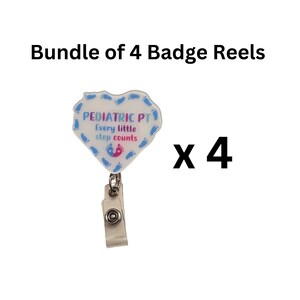 Pediatric Physical Therapy Badge Reel Peds PT Lanyard Neonatal Children ...