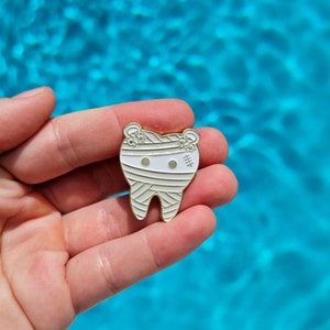 Dental Pin Tooth Pin Dental Hygiene Gift Teeth Pin Dental School Pin ...