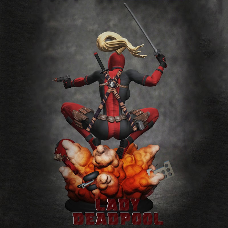 Modelo 3D de películas y juegos / Modelo Stl 3D de superhéroe / Archivo ...