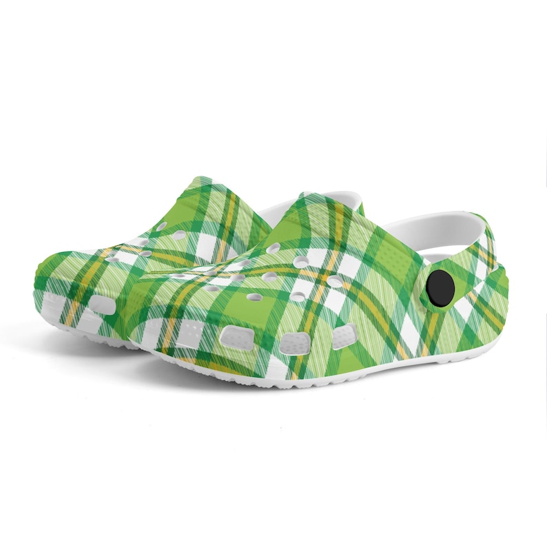 Irish Dancer Classic Clogs Green Tartan Clogs Irish Clogs Irish Dancing ...