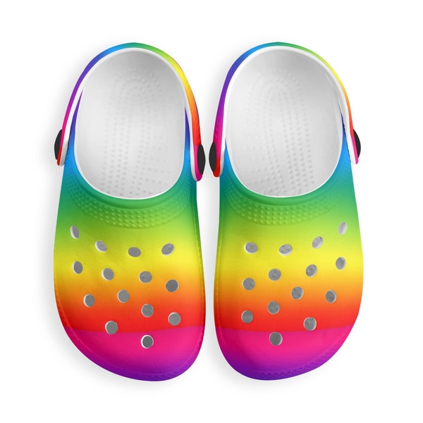 Rainbow Shoes - Etsy