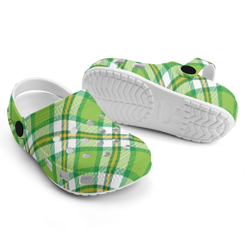 Irish Dancer Classic Clogs Green Tartan Clogs Irish Clogs Irish Dancing ...
