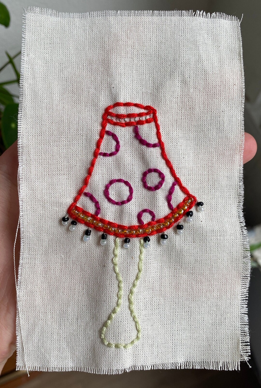 Lamp Beaded Embroidery - Etsy