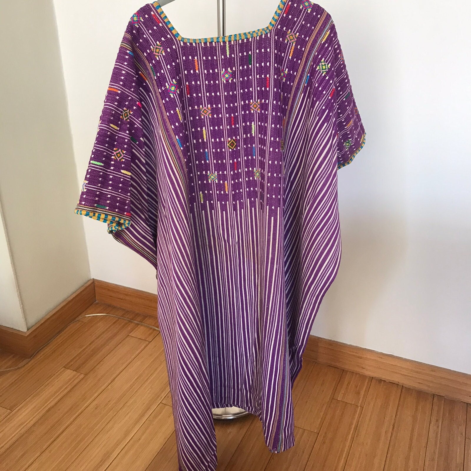 Huipil Morado Chiapas - Etsy