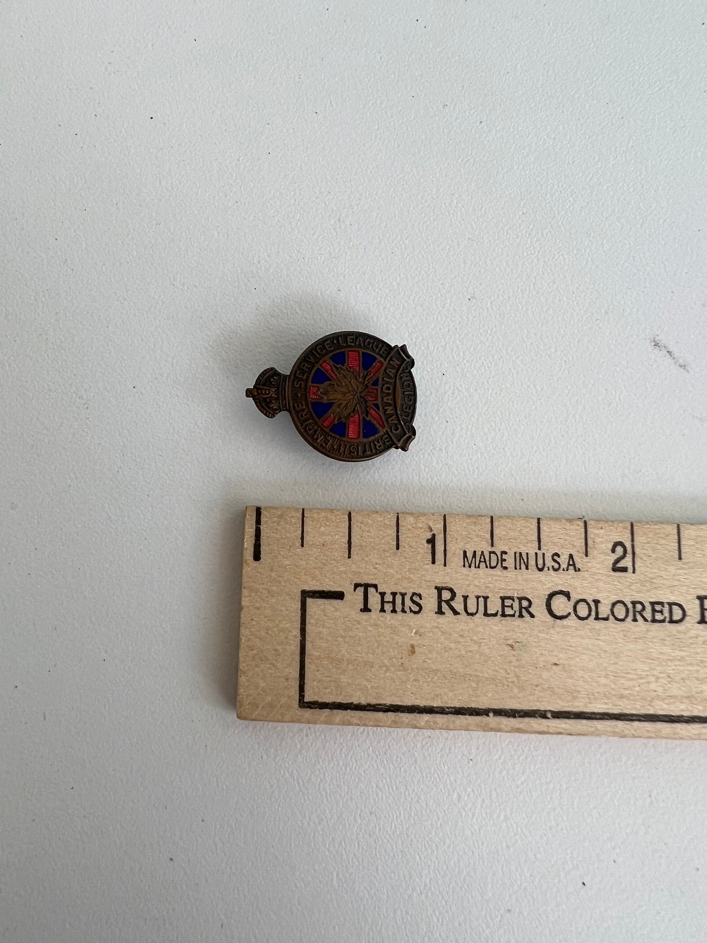 Vintage Canadian Military Pin - Etsy