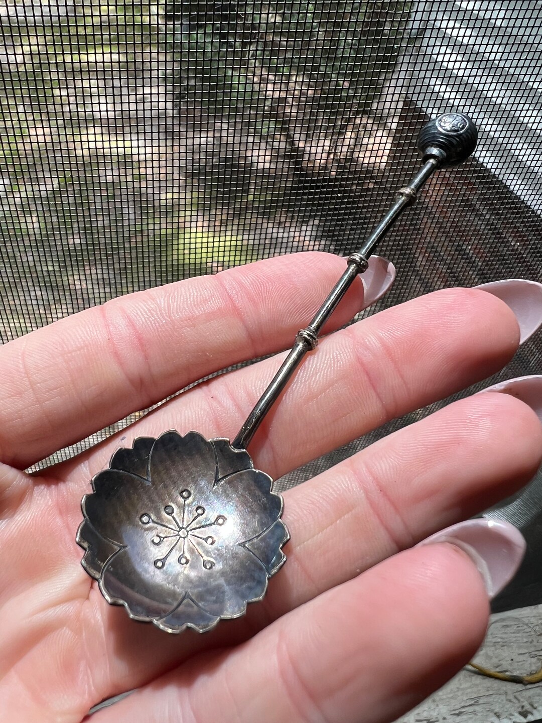 Vintage Silver Tea Spoon - Etsy