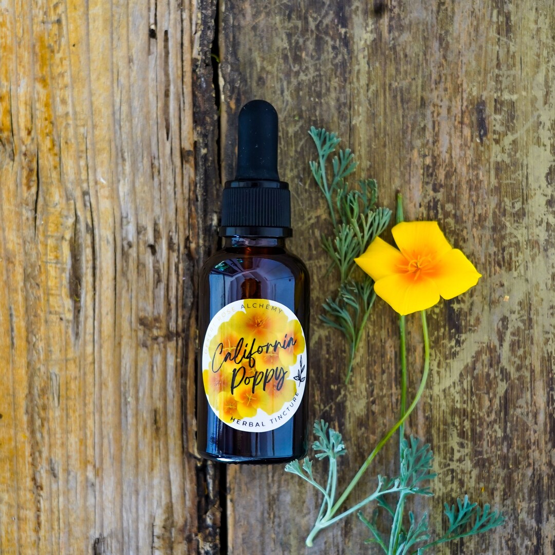 California Poppy Tincture {fresh} - Etsy