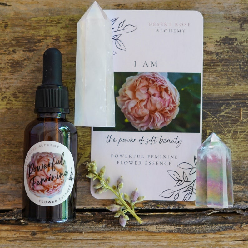 Powerful Feminine Soft Pink Rose Flower Essence - Etsy