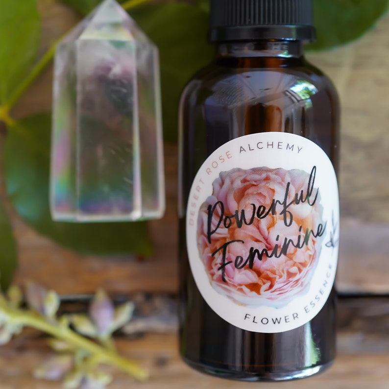 Powerful Feminine Soft Pink Rose Flower Essence - Etsy