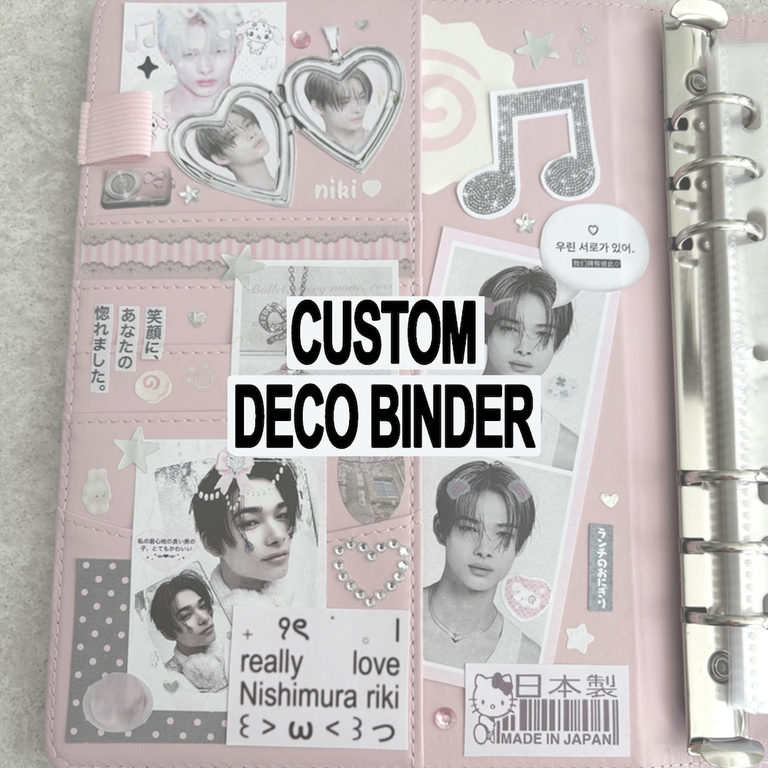 Custom Deco Binder - Etsy