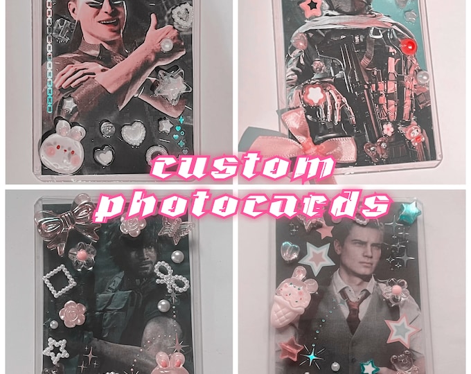 Custom Decorated Photocards - Etsy