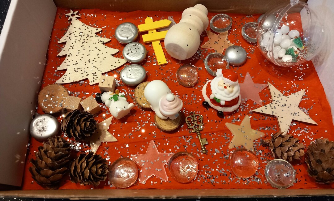 Christmas Small World Box - Etsy UK