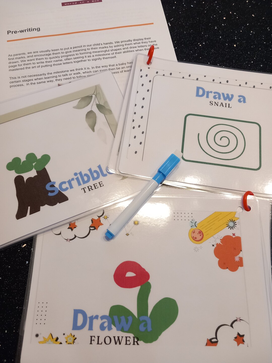 Pre-writing Cards - Etsy