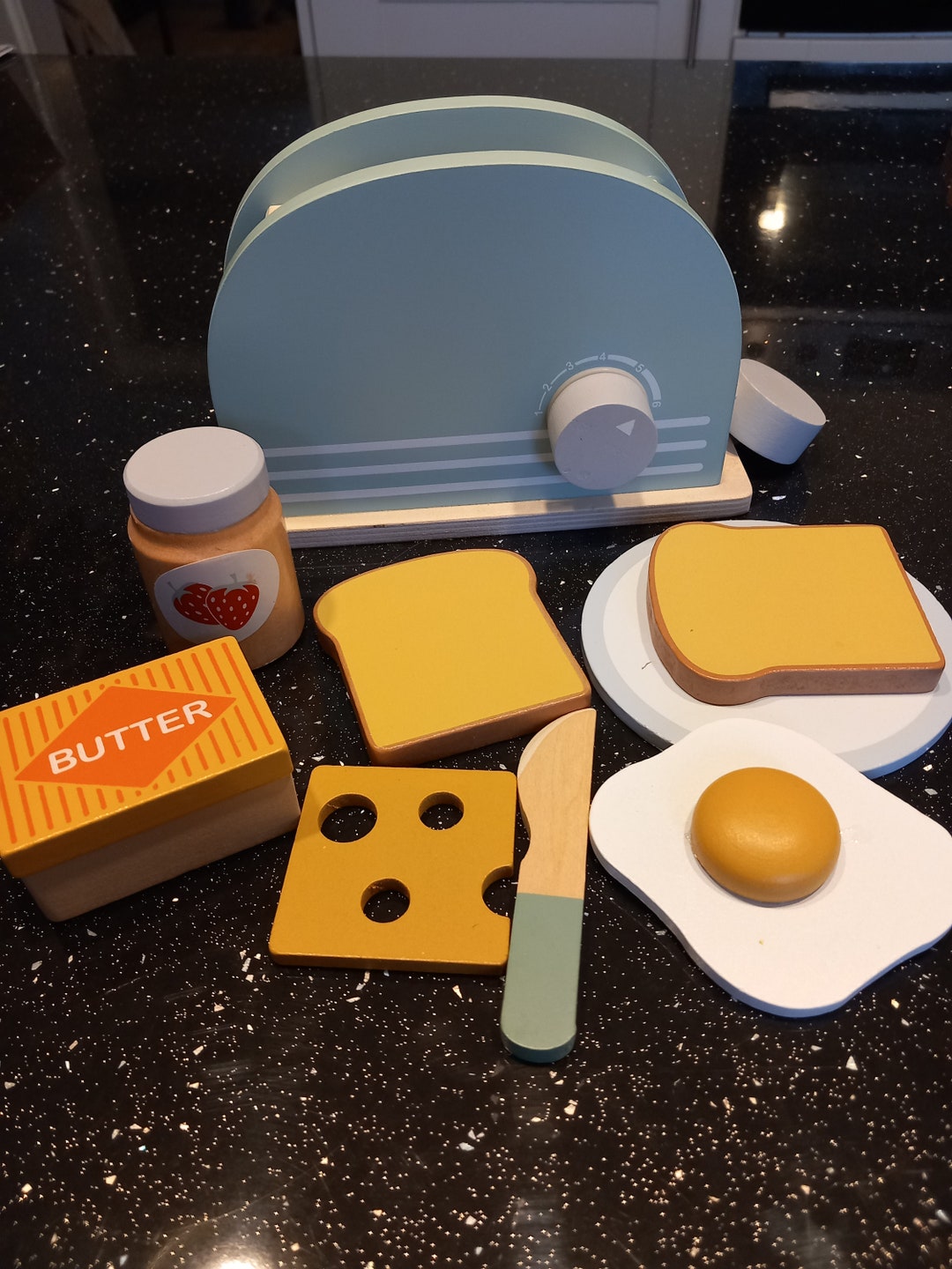 Wooden Pretend Play Toaster - Etsy