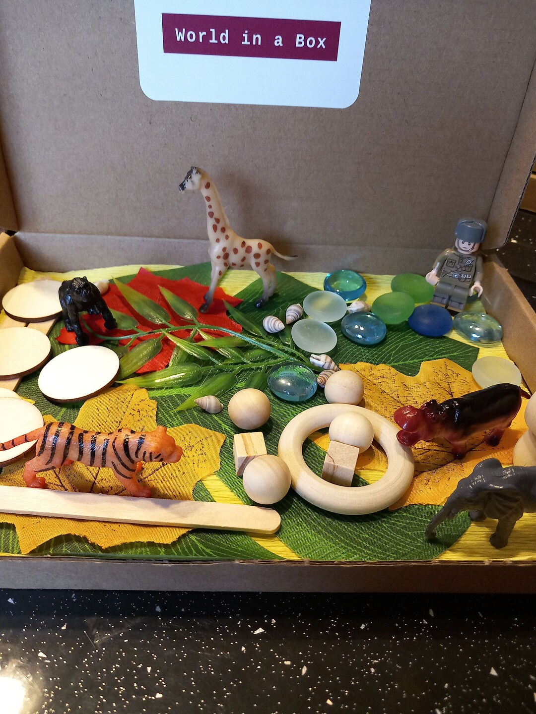 Jungle or Dinosaur Box - Etsy
