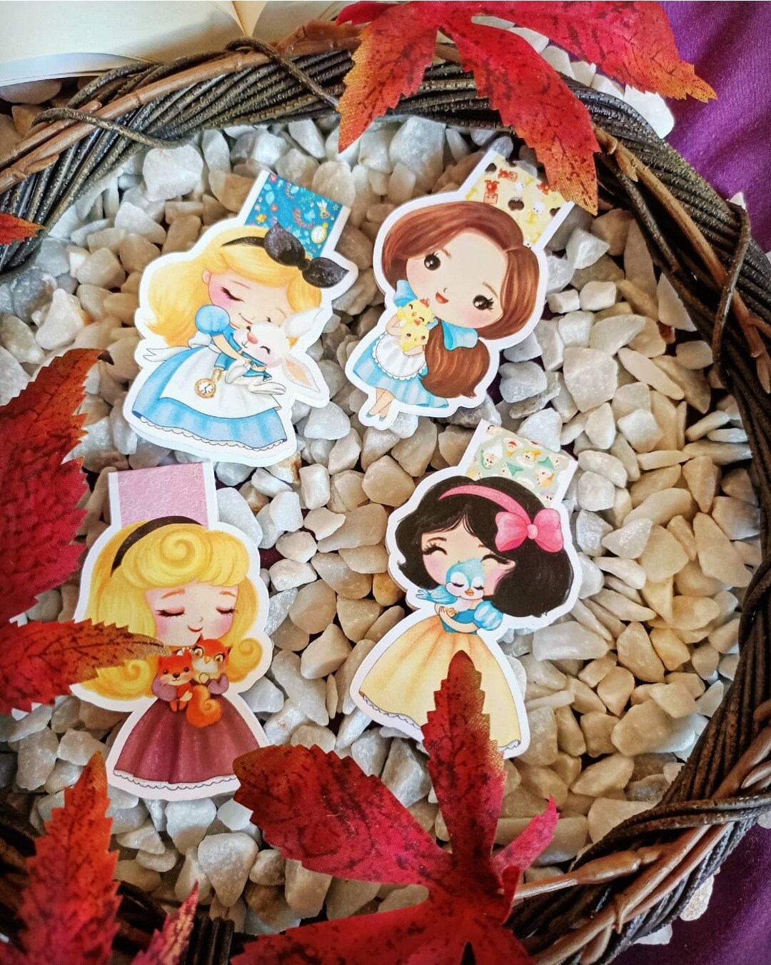 Fairytale Princesses Bookmarks - Etsy