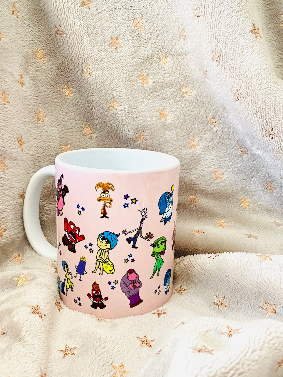 Inside Out Mug 2, Inside Out, Emotions, Cartoon Mug, Emotions Mug, Fear ...