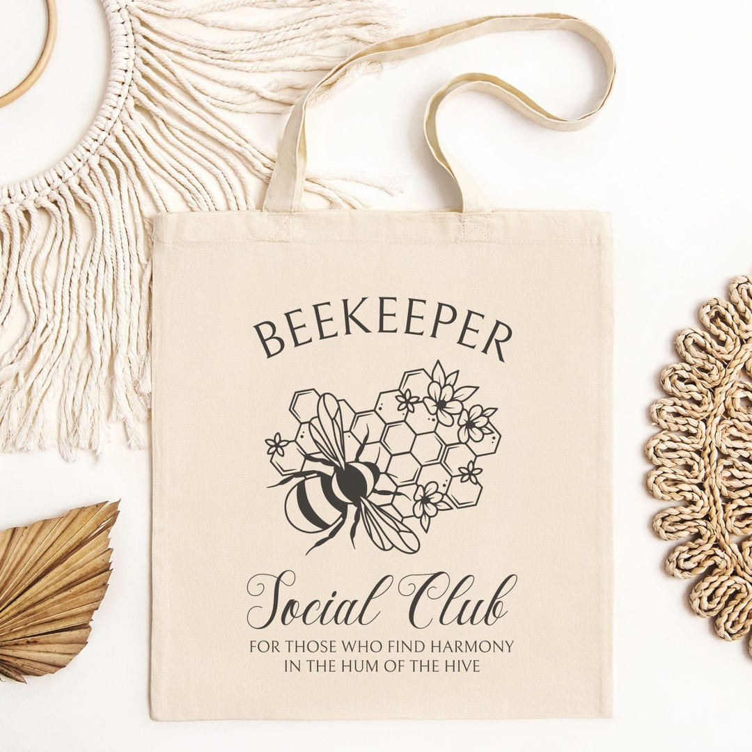 Bee Keeping Tote Bag, Bee Lover Gifts, Honeybee Tote, Gift for ...