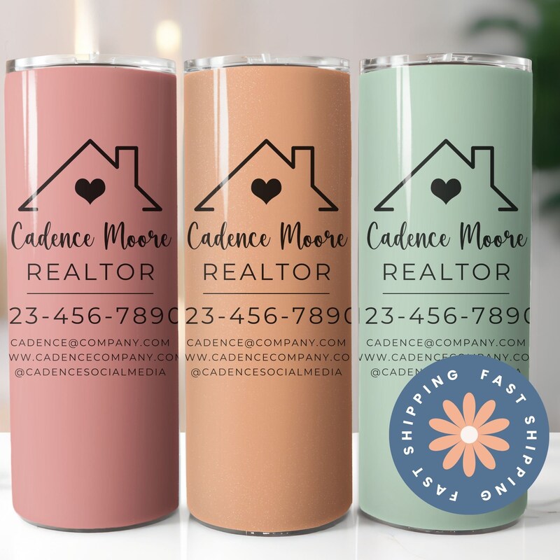 Realtor Tumbler - Etsy