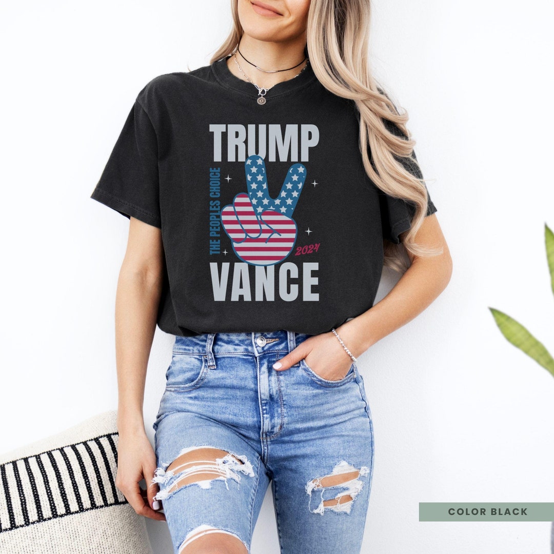 Trump Vance Shirt, Trump Support 2024 Tshirt, President Donald Trump ...