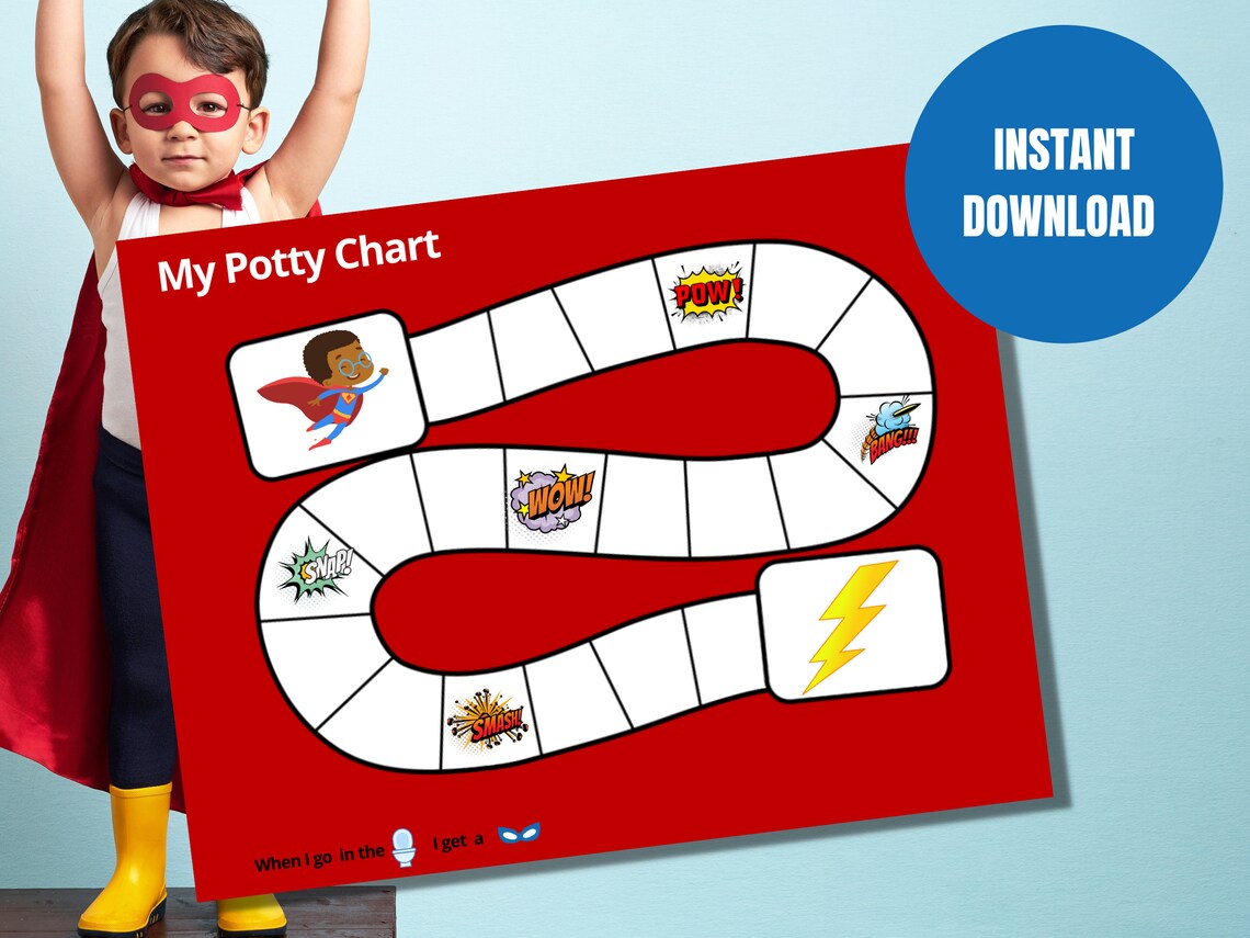 Instant Download Potty Training Plan, Potty Training Reward Chart ...