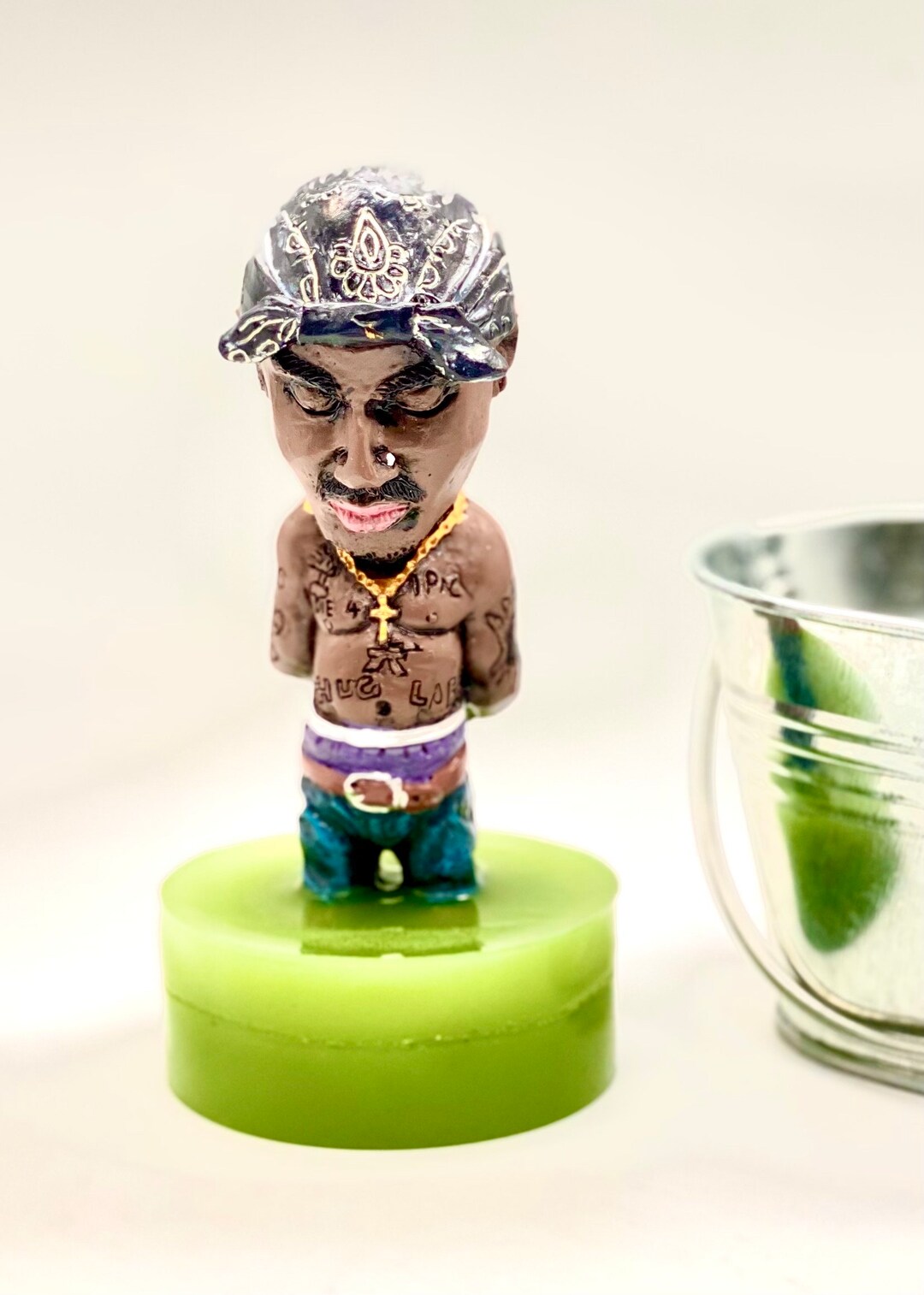 Rappers Delight Collectible Figurine Set in Soap Tupac Notorious BIG ...