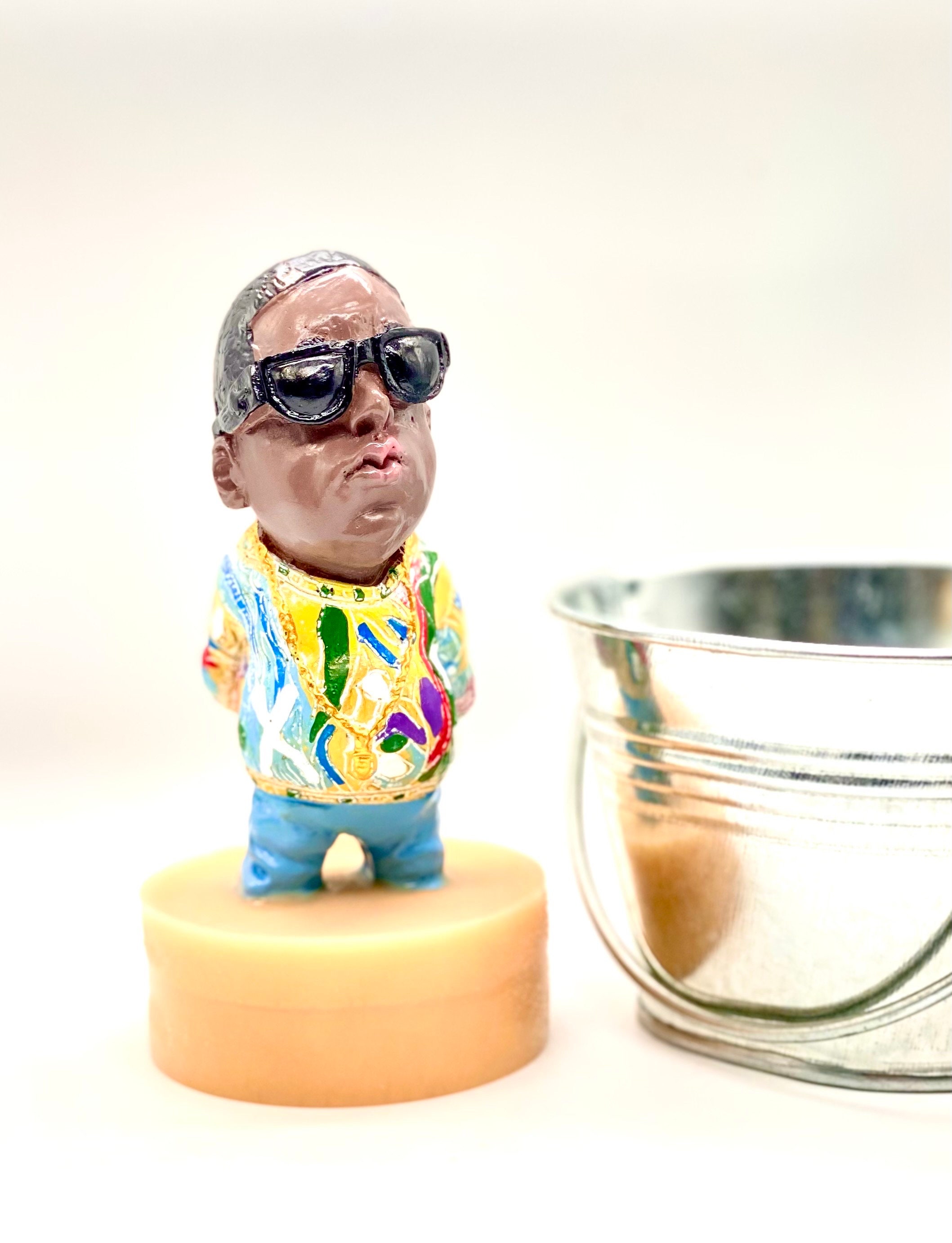 Rappers Delight Collectible Figurine Set in Soap Tupac Notorious BIG ...