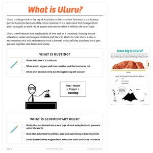 Uluru Teaching Pack - Etsy
