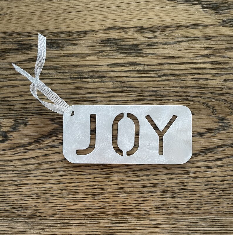 Joy Ornament, Decoration - Etsy