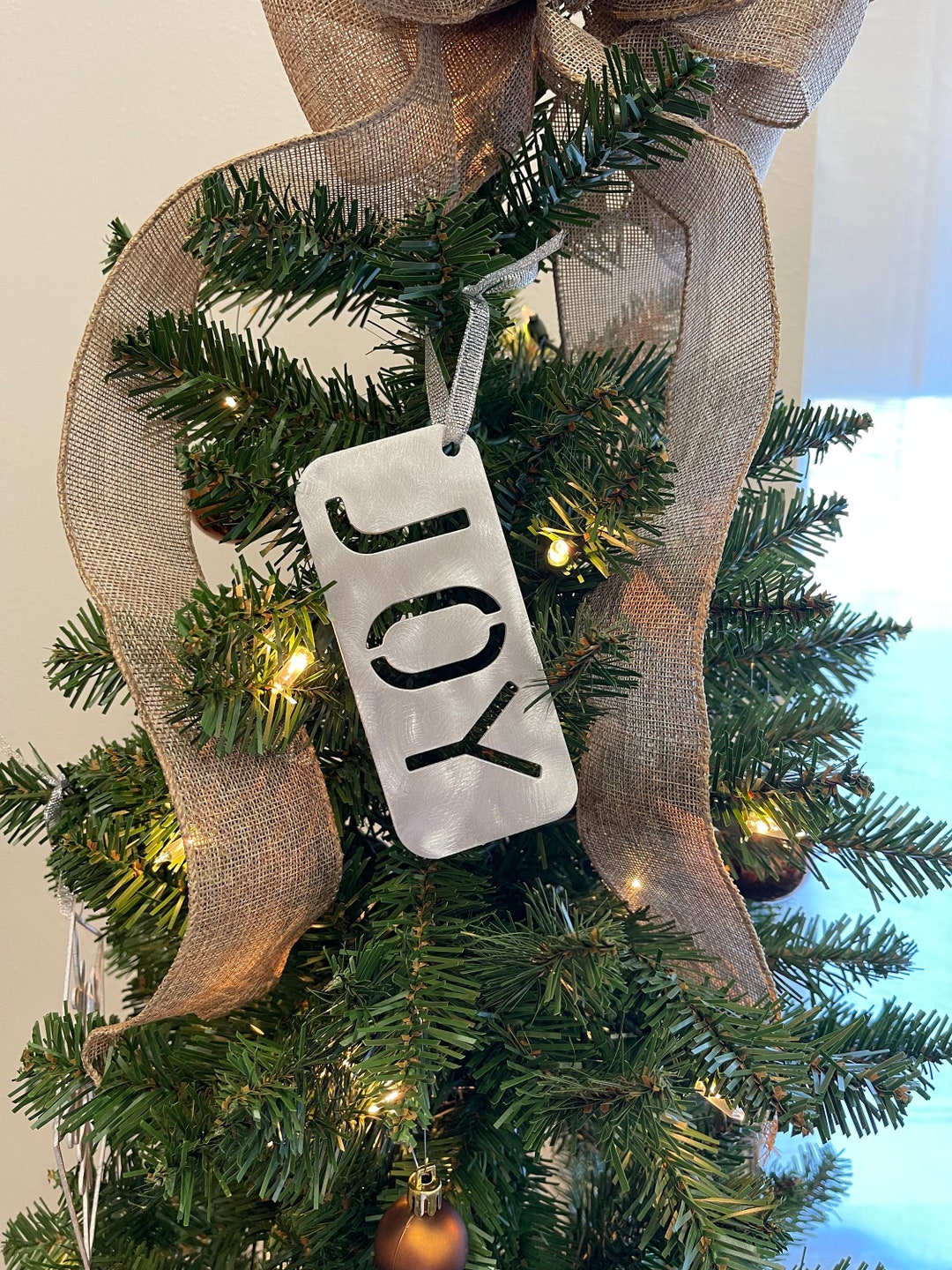 Joy Ornament, Decoration - Etsy