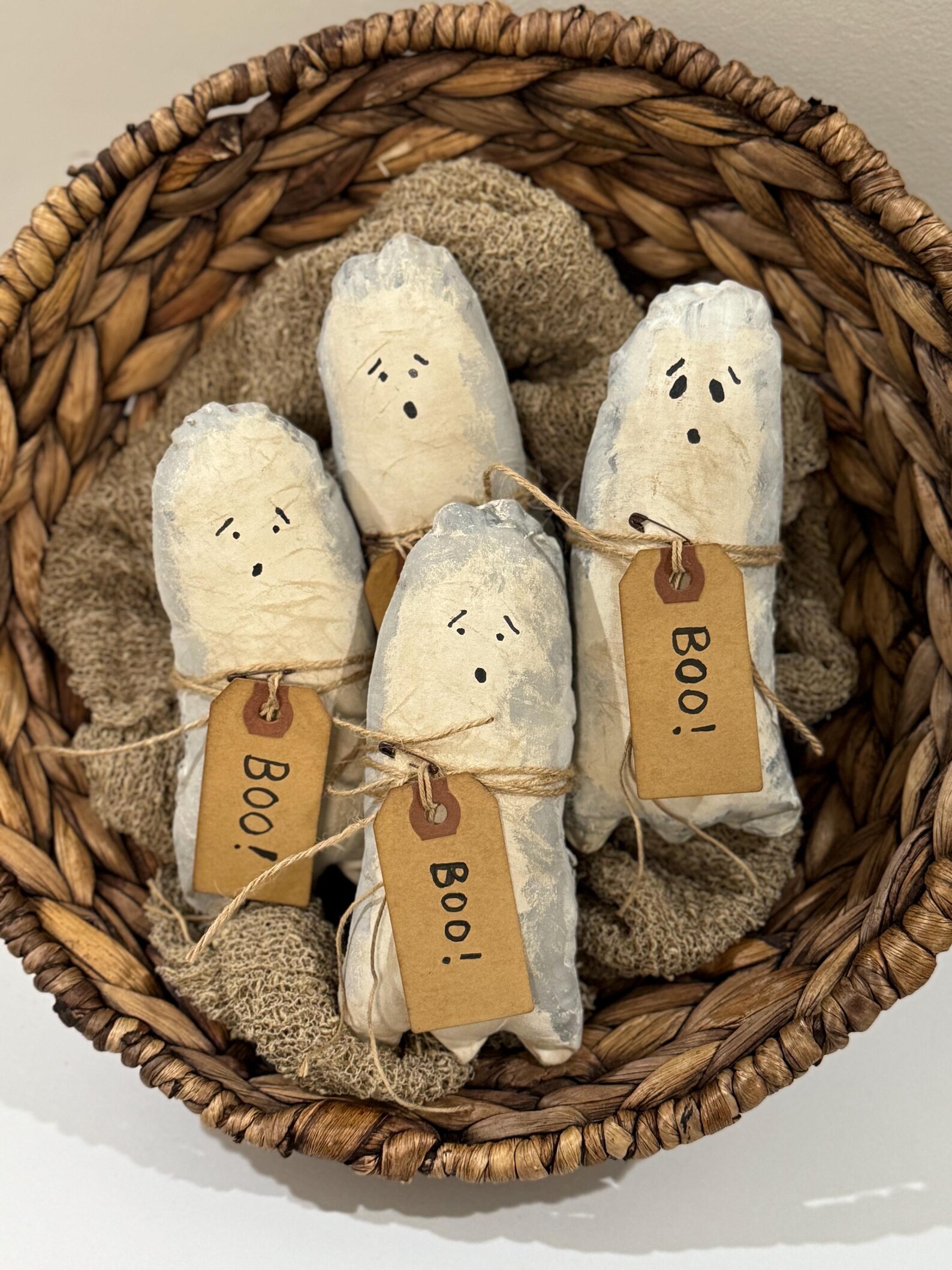 Primitive Halloween Decor - Primitive Ghost - Halloween Decoration ...